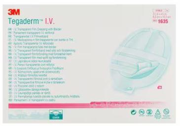 Infuuspleister Tegaderm I.V. 8,8x10,5cm - Infuuspleisters - F. vd ...