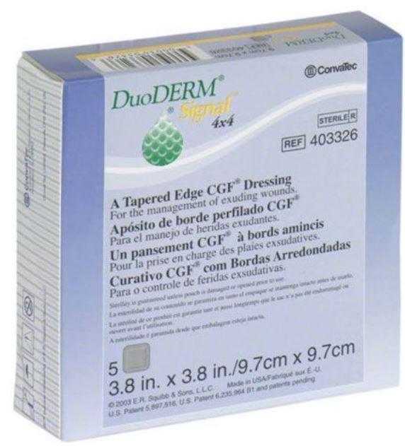 Hydrocolloïd verband DuoDERM Signal 10x10cm - Alginaten ...