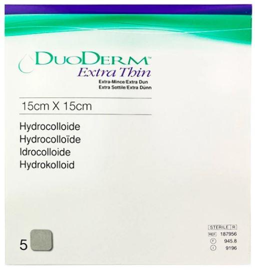 Hydrocolloïd verband DuoDERM Extra Thin 15x15cm - Alginaten ...