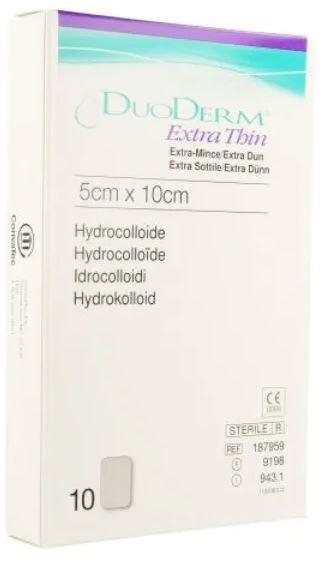 Hydrocolloïd verband DuoDERM Extra Thin 5x10cm - Alginaten ...