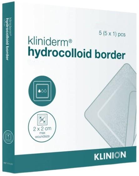 Hydrocolloïd verband Kliniderm Hydrocolloïd Border 10x10cm - Alginaten ...